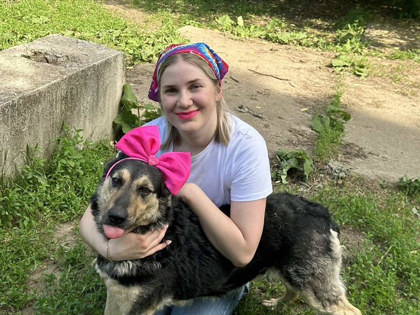 Чудесная Роззи из приюта ищет дом