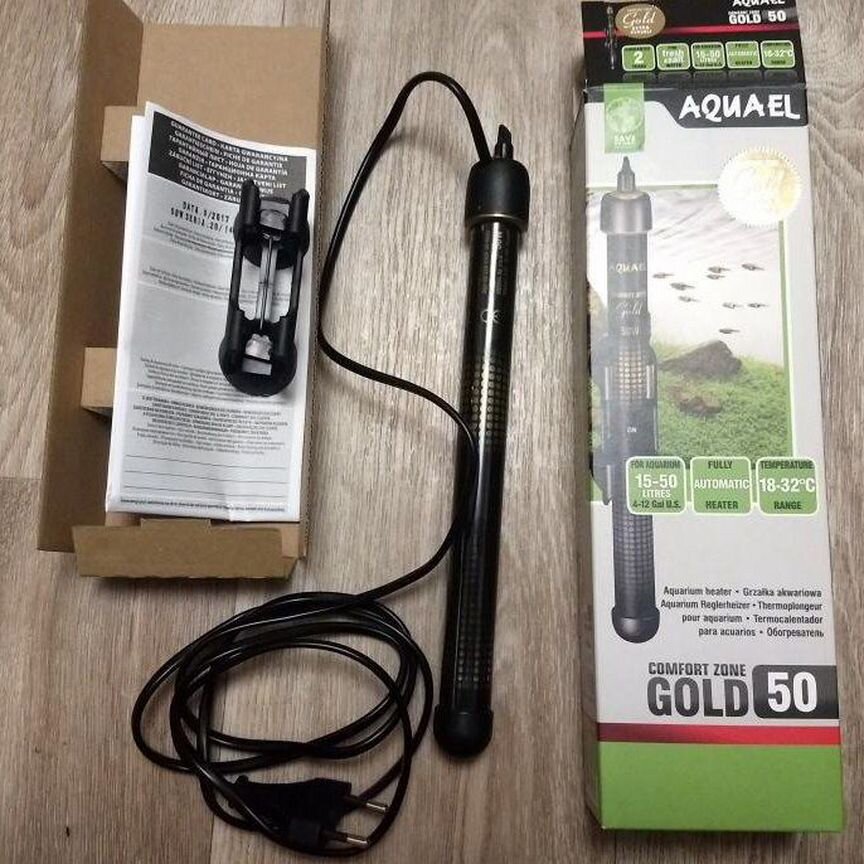 Аквариумный обогреватель Comfort zone gold 50