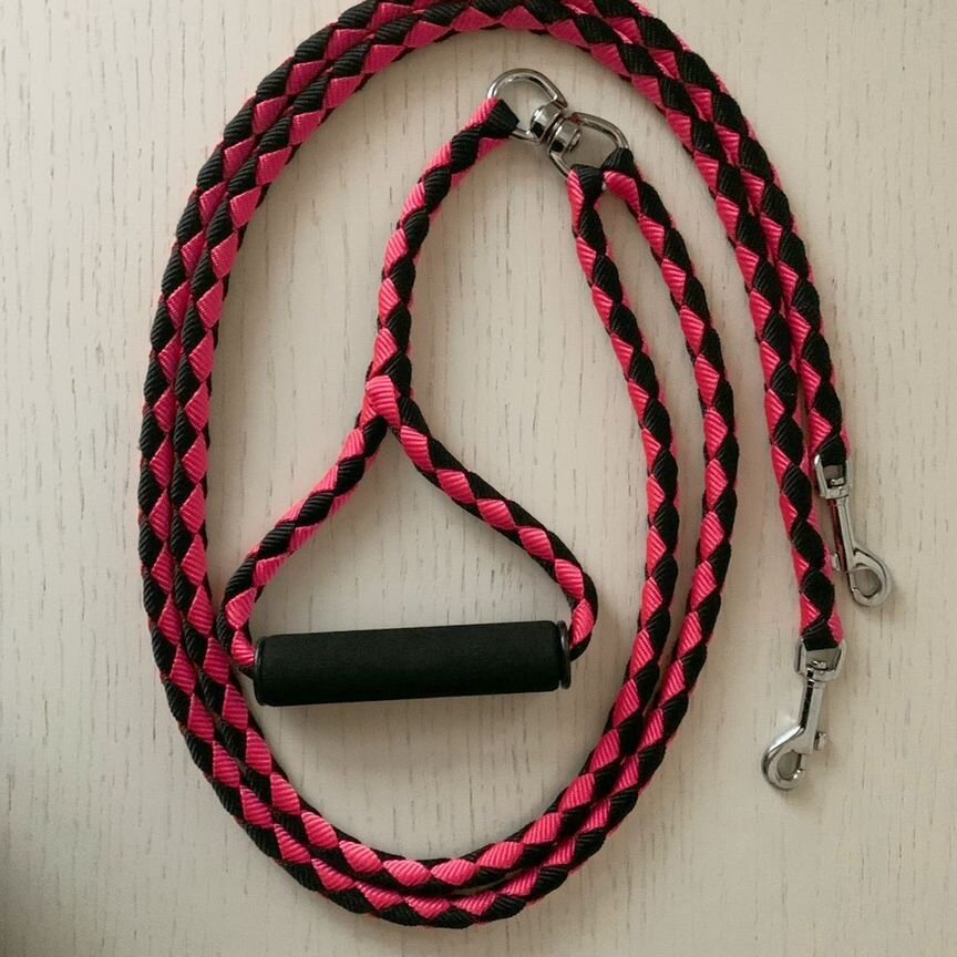 Сварка поводок для двух собак