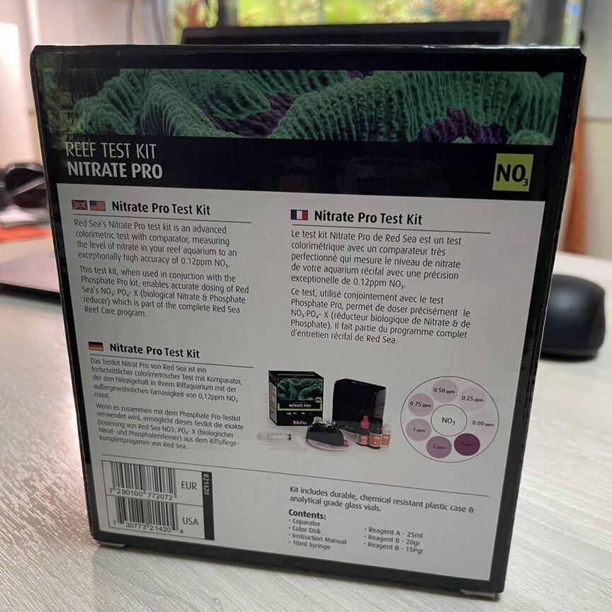 RED SEA reef test KIT nitrate PRO