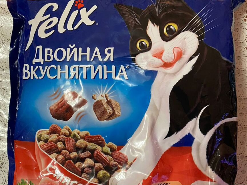 Сухой корм для кошек "Феликс" 1,5 кг