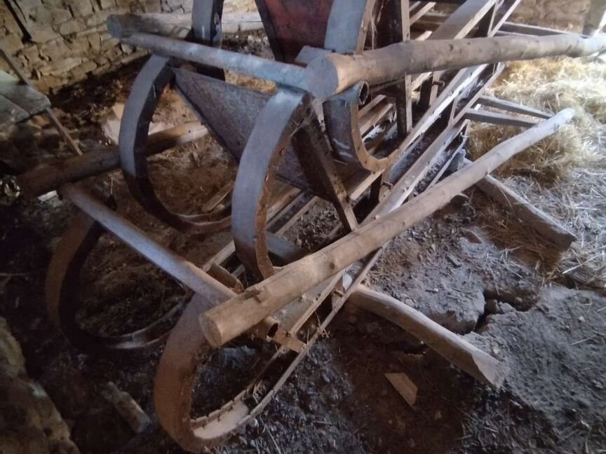 Сани телега для лошади