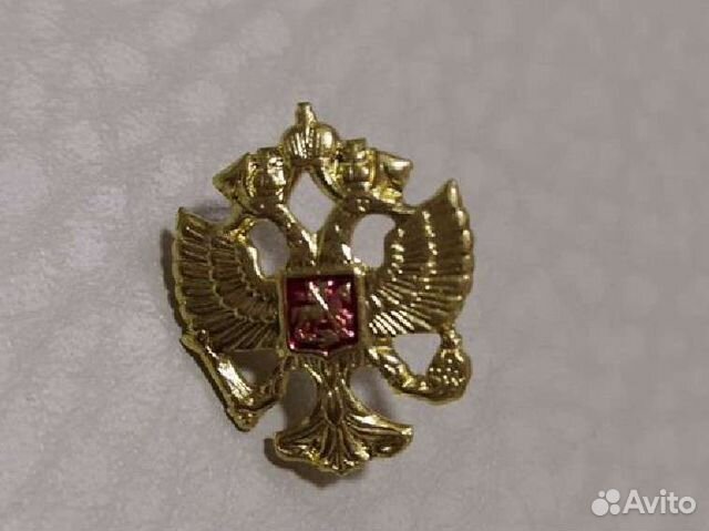 Герб России фрачник лацкан купить в Москве Хобби и отдых Авито