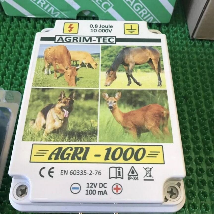 Электропастух agri 1000 / 0,8 Дж / 0,6 Дж / 8 км