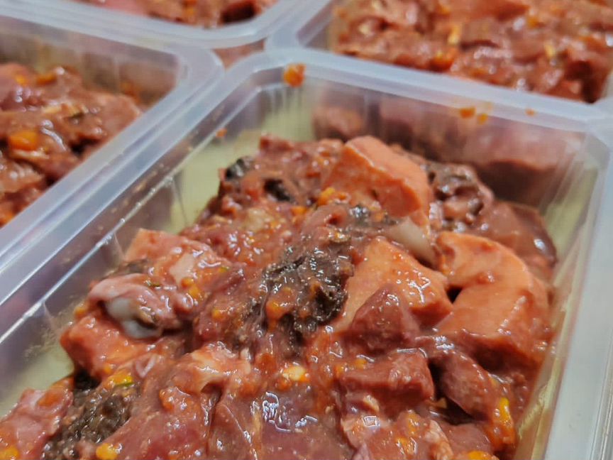 Корм для собак, мясной микс, питание для собак