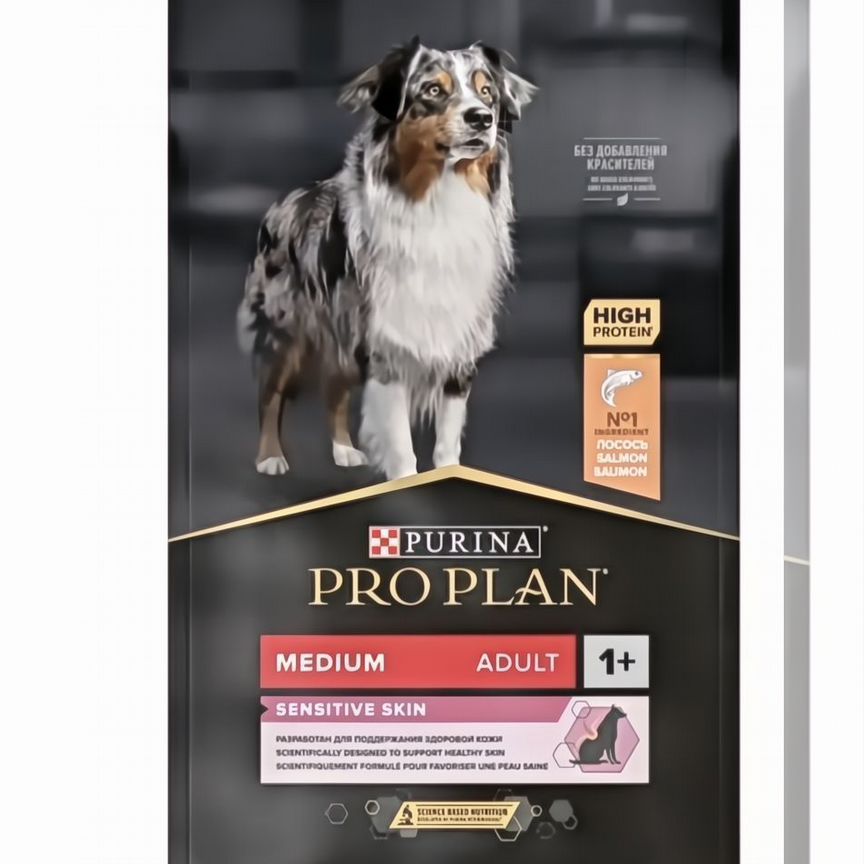 Purina Pro Plan Opti Derma Лосось 14 кг