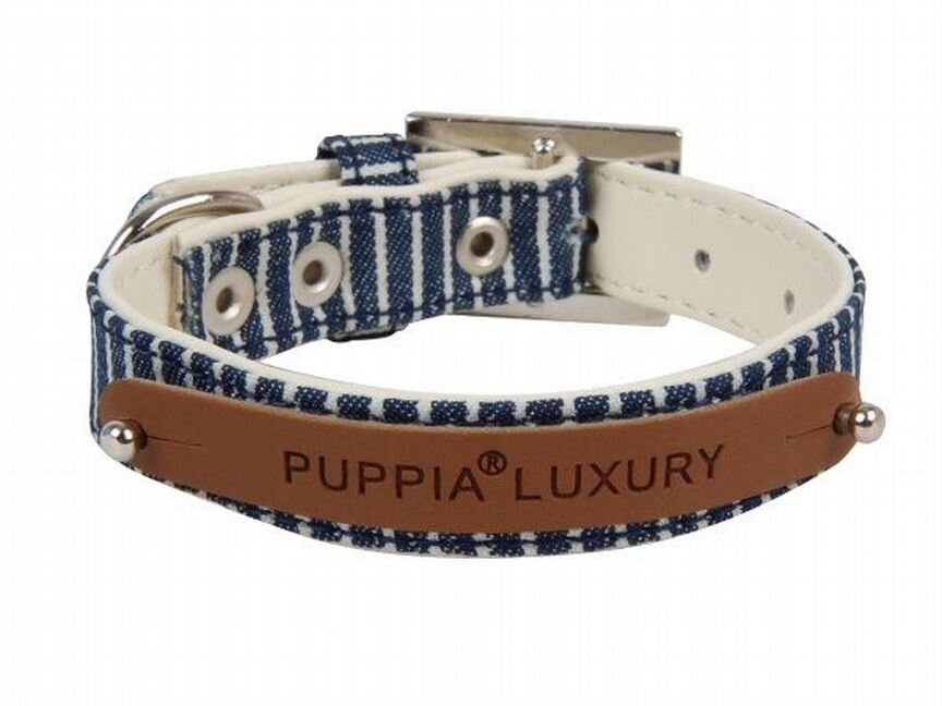 Puppia ошейник из искусственной кожи и текстиля в