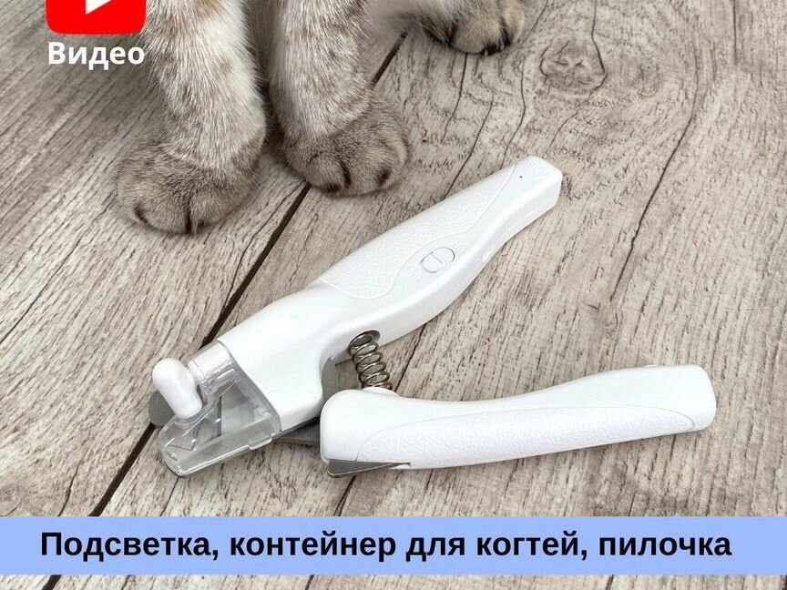 Когтерез с подсветкой для кошек и собак