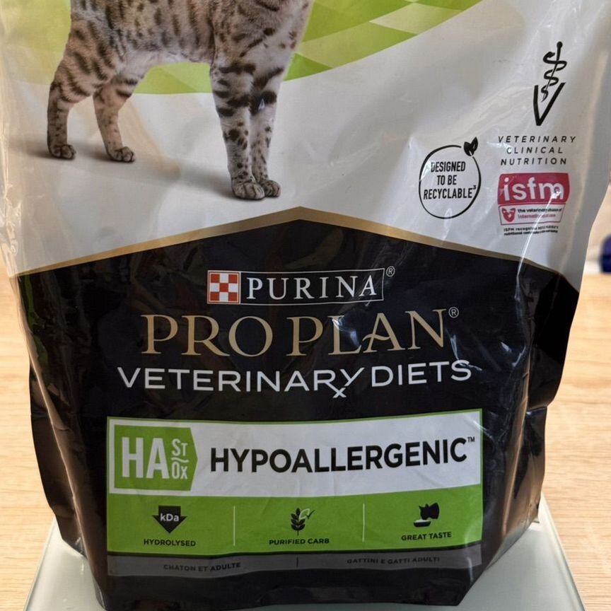 Корм для кошек Pro Plan Hypoallergenic