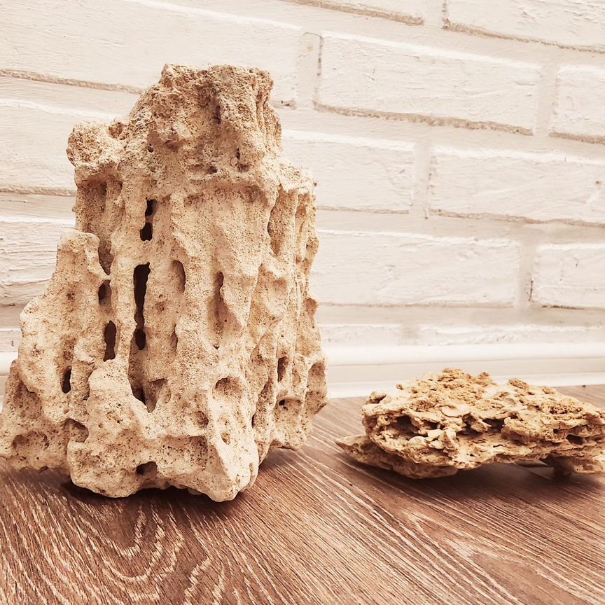 Камень песчанник для аквариума 2 шт