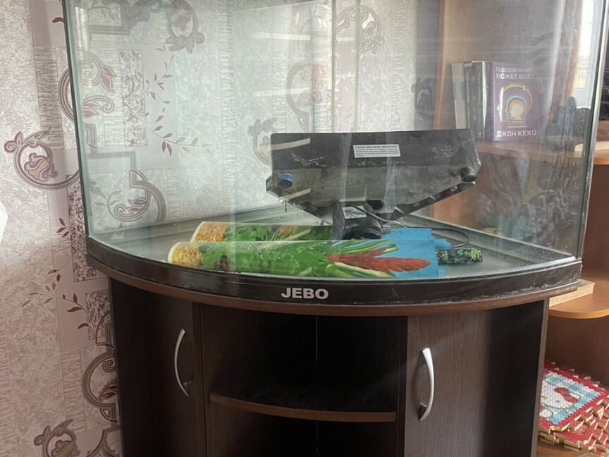 Аквариум с тумбой jebo 200л