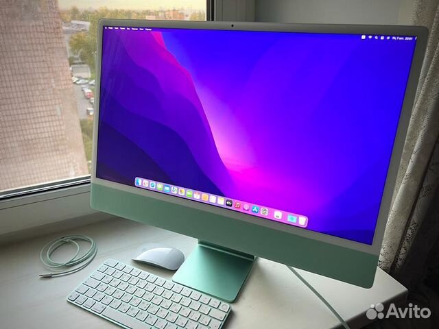 Топ iMac 24 M1 16/256 8 GPU Новый 07.2022 купить в Санкт-Петербурге ...