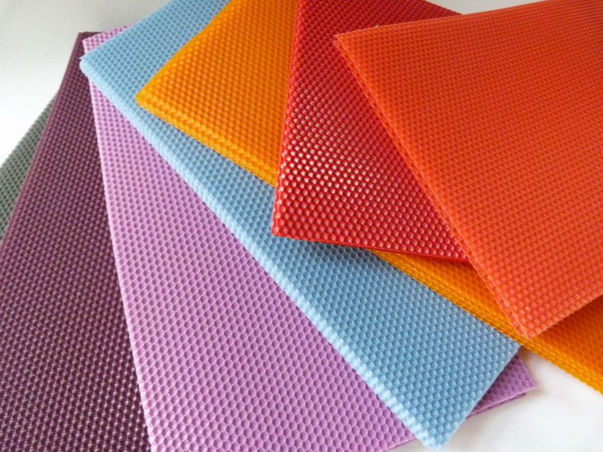 Цветная вощина от производителя