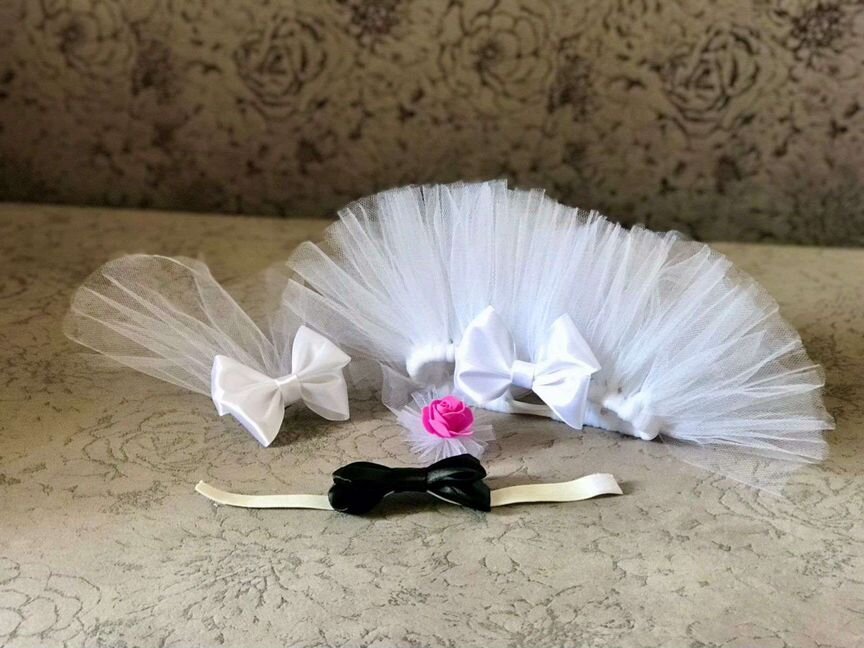 Свадебный наряд для кошек и собак