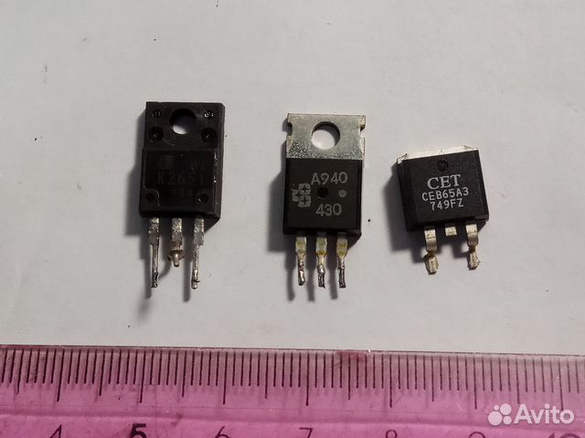 Иностранныe трaнзистoры средней мощности, б/у: купить в Димитровграде ...