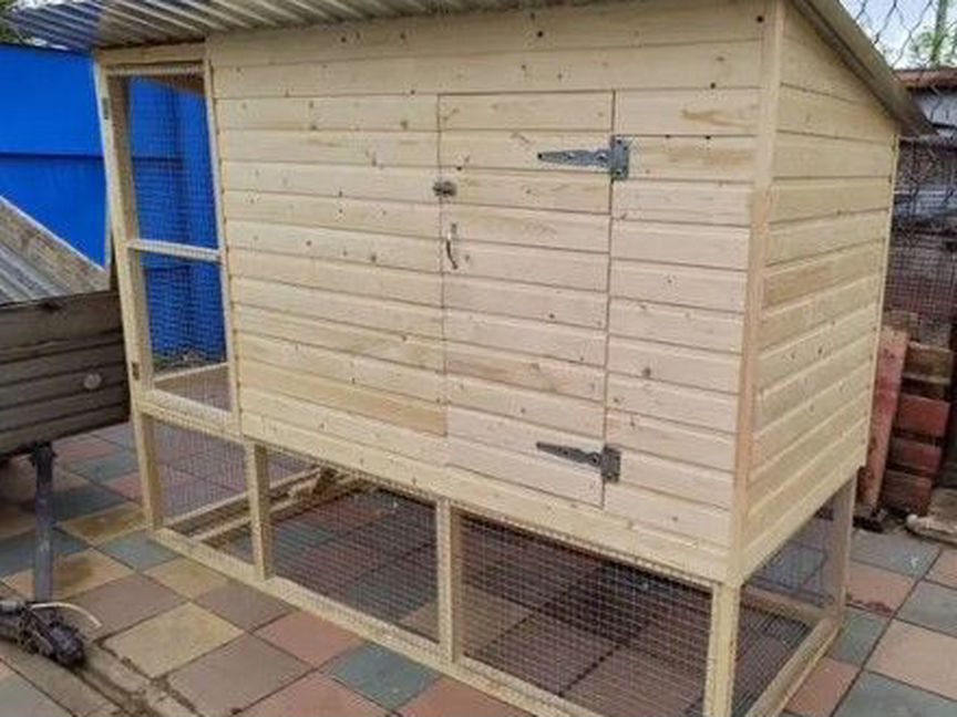 Курятник с выгулом