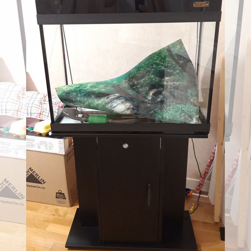 Аквариум с тумбой 100 л