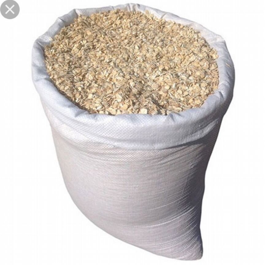 Хлопья геркулес на корм животным