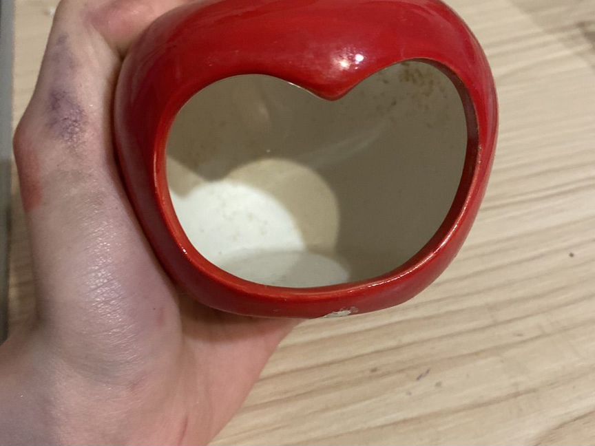 Керамический домик для хомяка