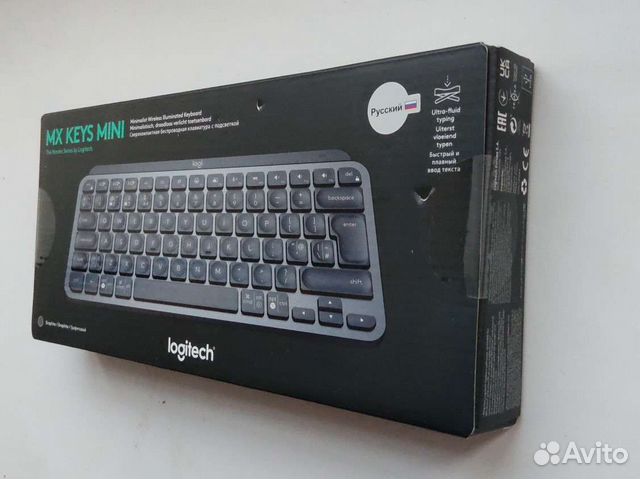 Logitech MX Keys новая + Приемник unifying купить в Москве ...