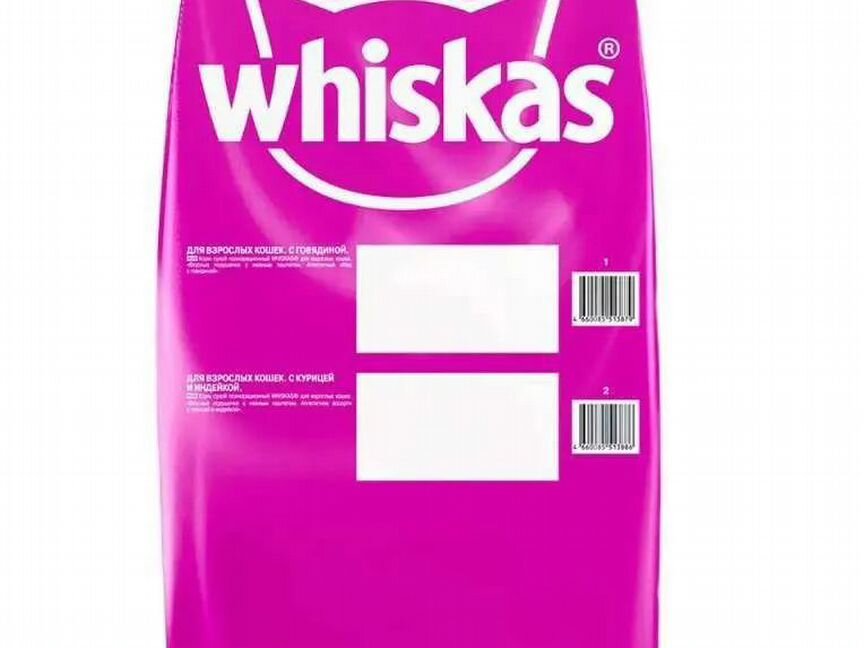 Сухой корм для кошек whiskas 13.8 кг