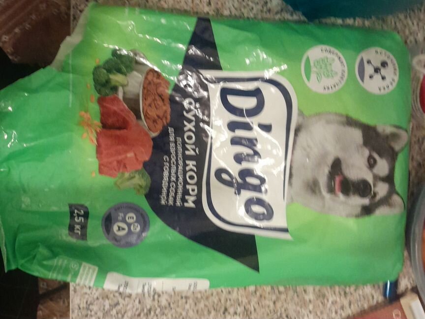 Собачий корм Dingo