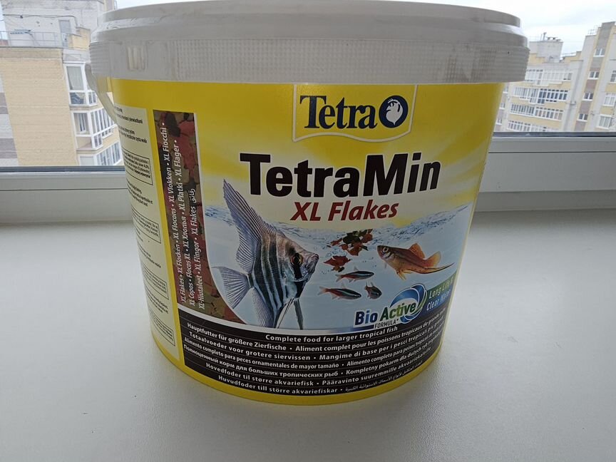 Корм Tetra TetraMin Flakes XL 10 л
