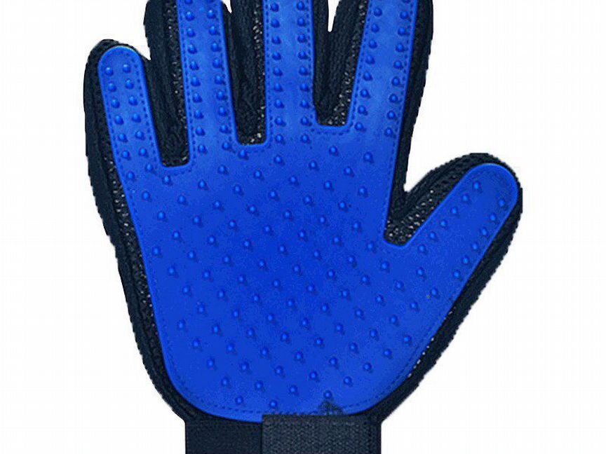 Перчатка для вычесывания шерсти