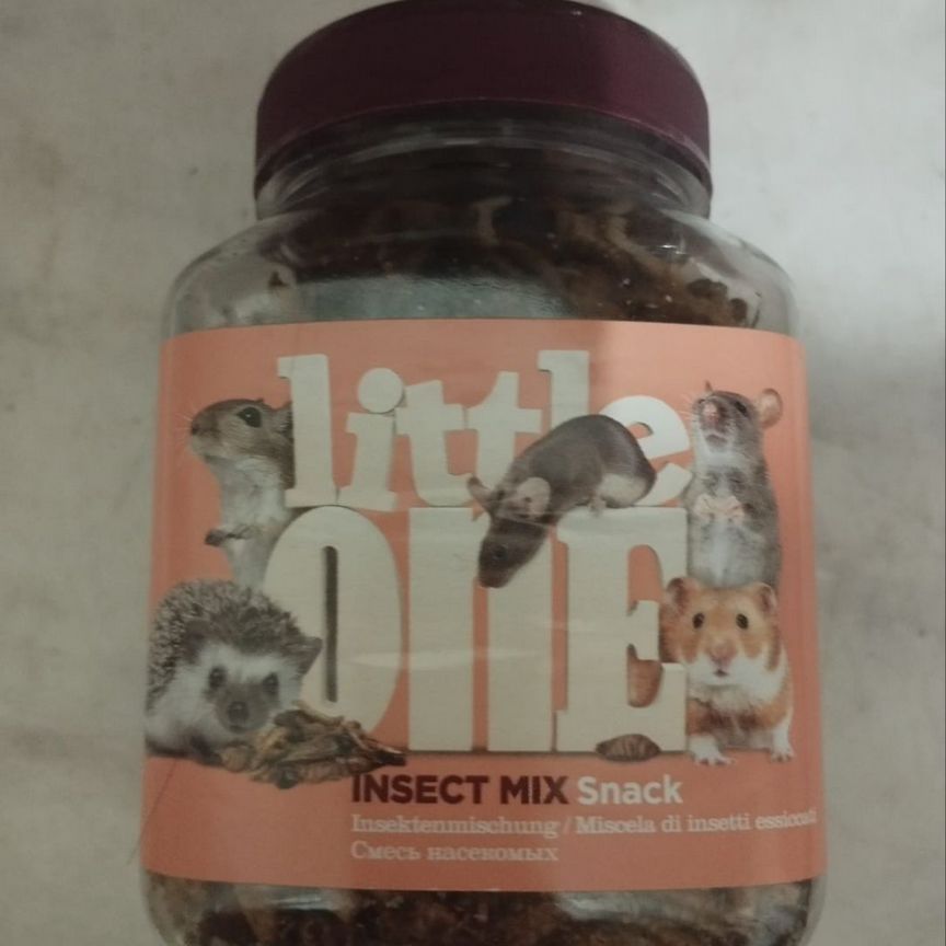 Смесь насекомых для грызунов