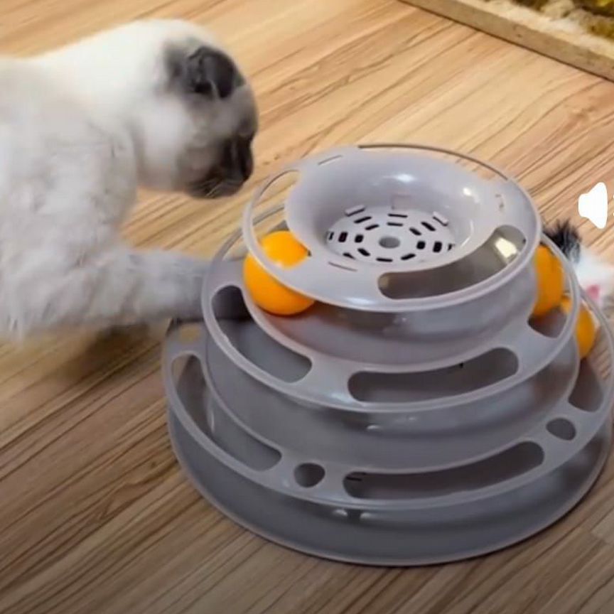 Игрушка пирамидка для кошек