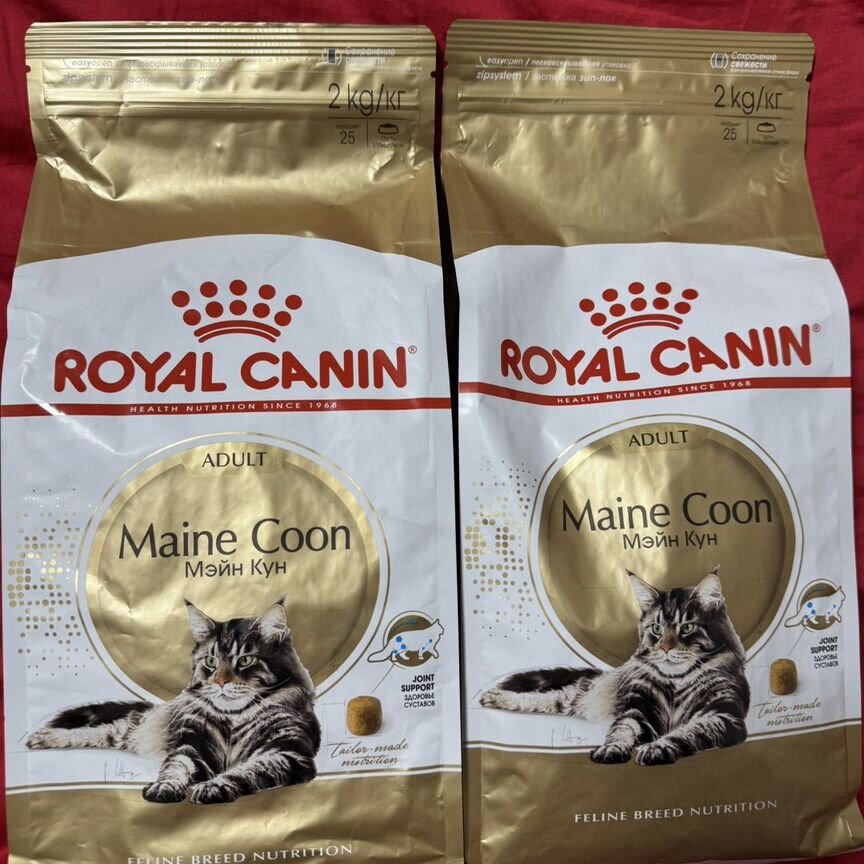 Корм для кошек royal canin maine coon 2 кг