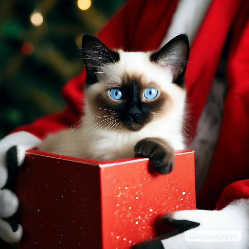 Новогодние Тайские (старосиамские) котята