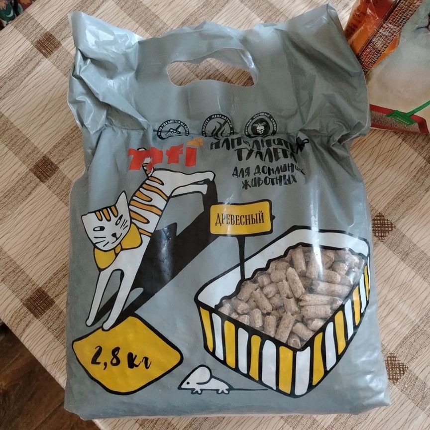 Наполнитель для кошачьего туалета