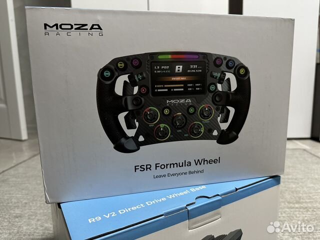 Штурвал moza FSR Formula Wheel купить в Химках | Электроника | Авито
