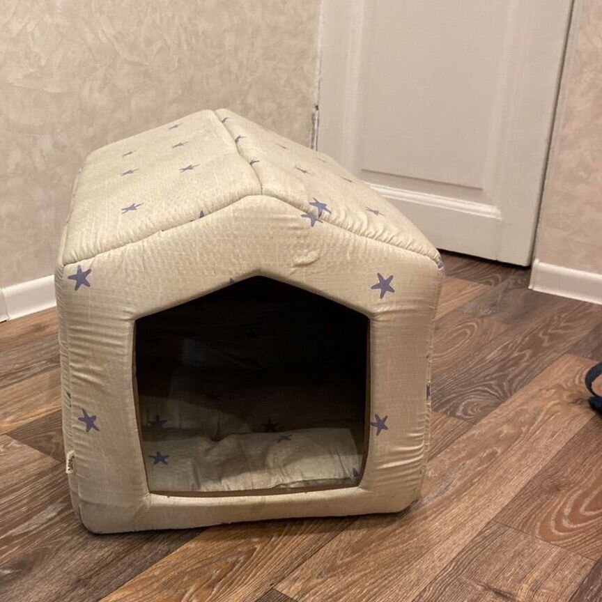 Домик для собаки с матрасом