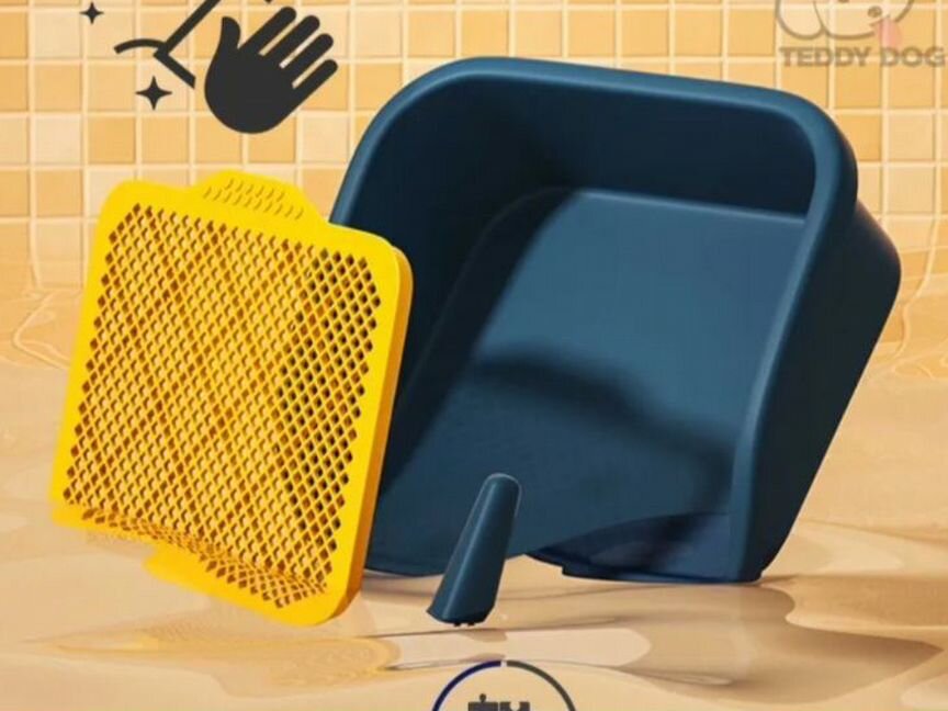 Лоток для собак со столбиком