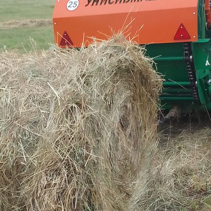 Сено в рулонах 200 кг. Доставка по району