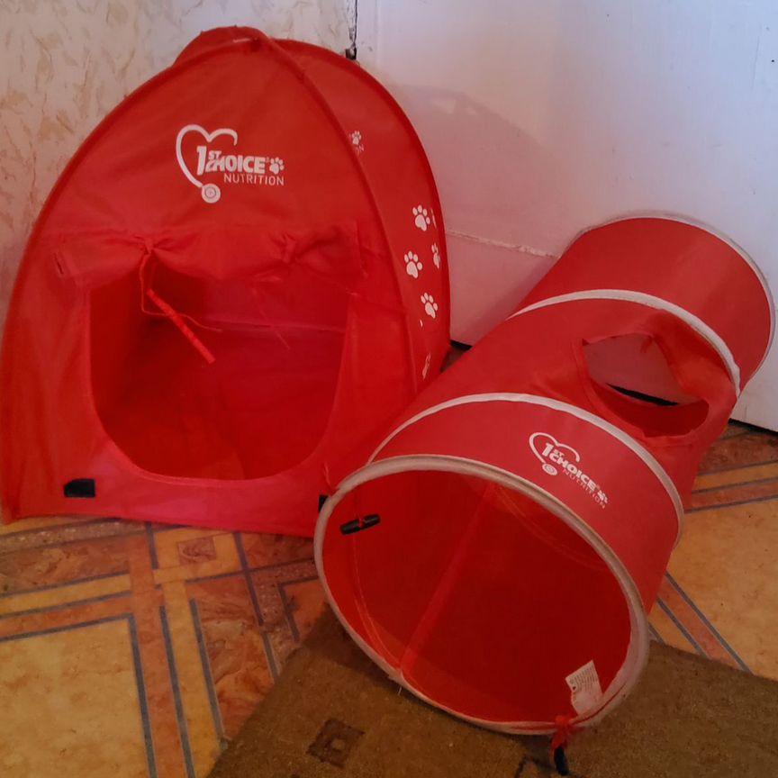 Домик, тонель для кошек и собачек