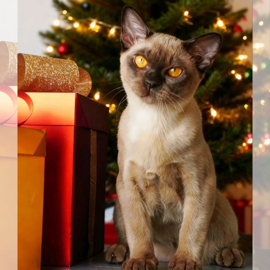 Европейский бурманский котёнок