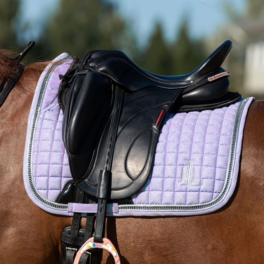 Вальтрап глиттер хамелеон лиловый с голубым выездк