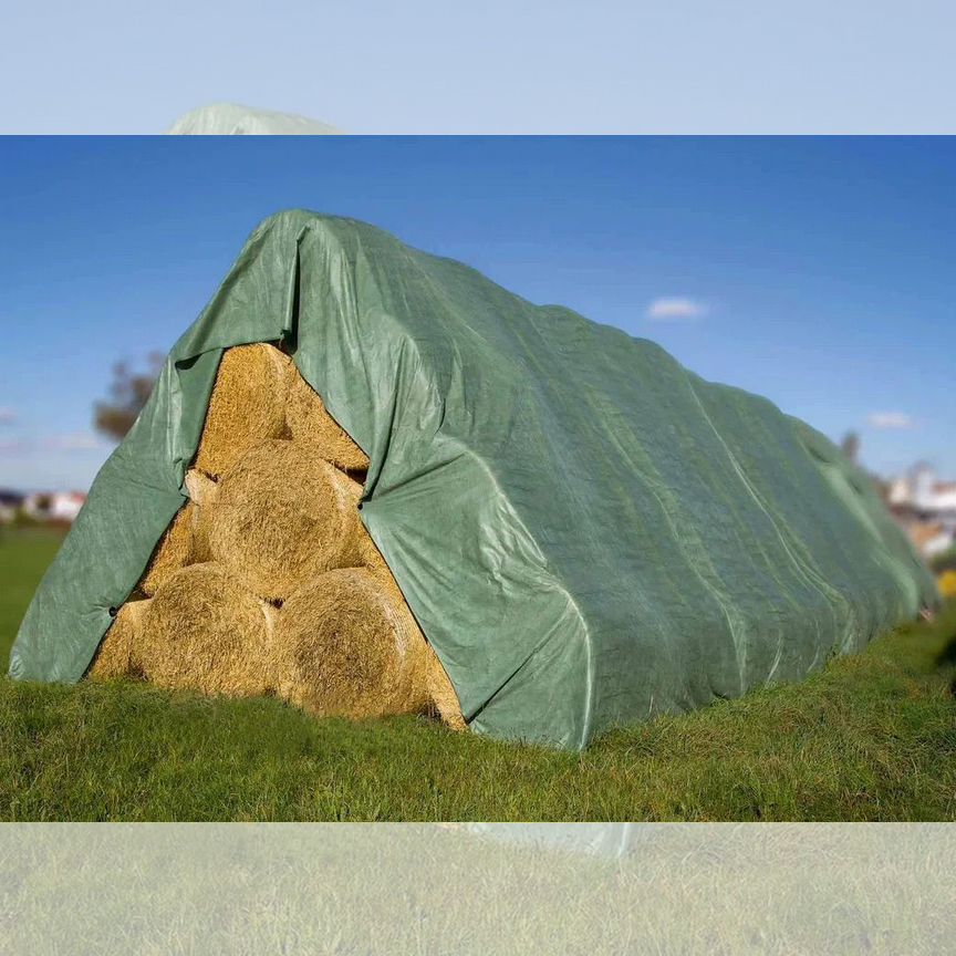 Флис для укрытия сена, соломы