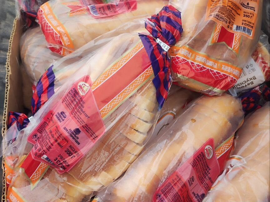 Хлеб в упаковке