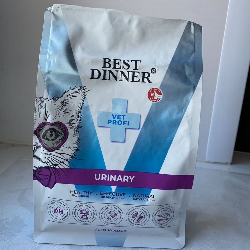 Корм для кошек best dinner urinary