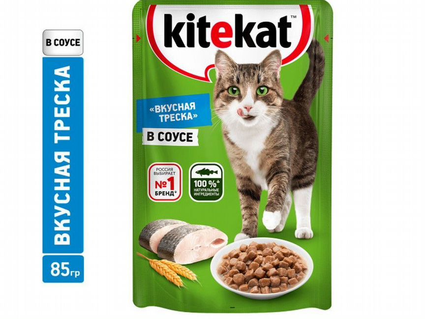 Жидкий Корм для кошек wiskas и kiteket