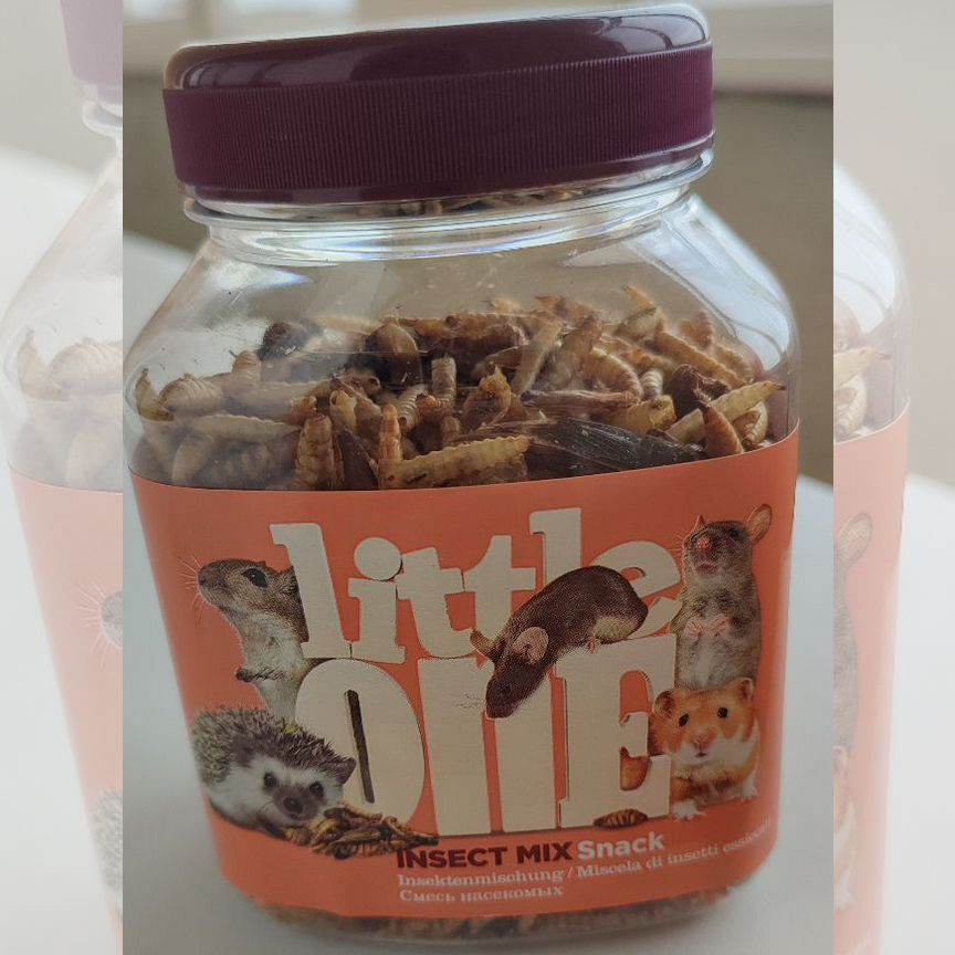Смесь насекомых, корм для хомяков, крыс, мышей