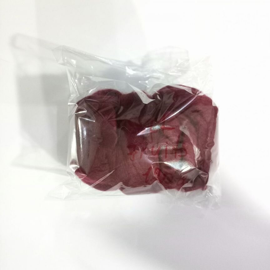 Шерсть 18-19мкн,Италия, "лесные ягоды"для Виктории