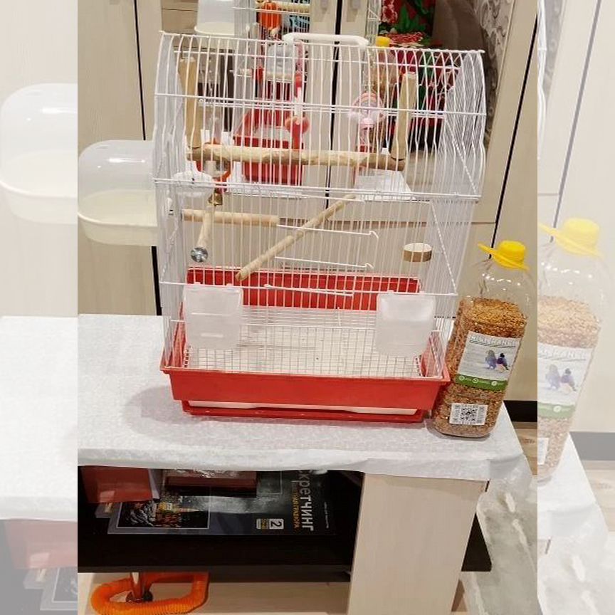 Клетка для попугая большая