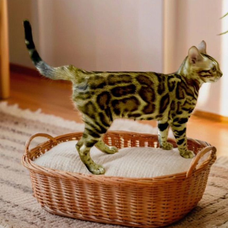 Бенгальские котята, бенгальская в разведение