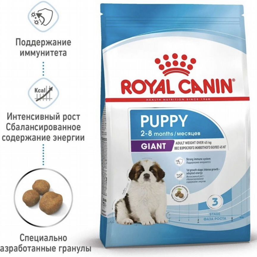 Сухой корм Royal Canin Gigant Puppy для щенков