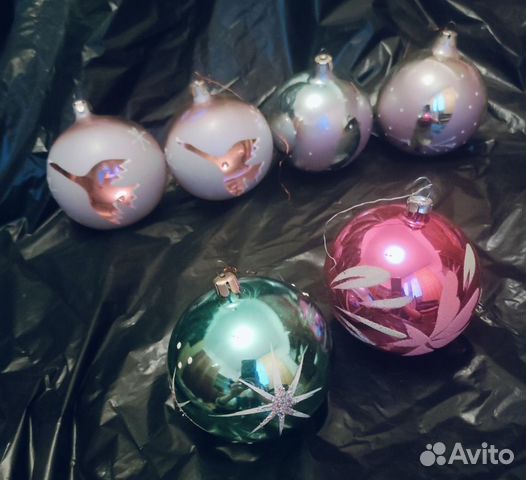 Игрушки елочные шары СССР купить в Москве | Хобби и отдых | Авито